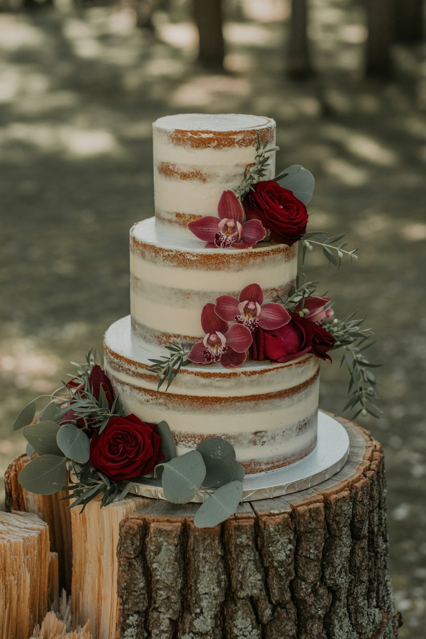 Luxurious Fall Wedding Cake Ideas - Luxe Locks Studio