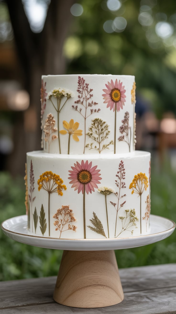 Crazy Beautiful Rustic Wedding Cake Ideas - Luxe Locks Studio