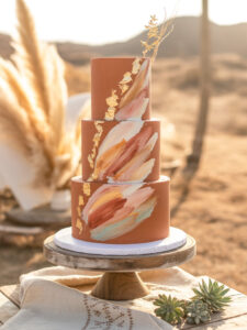 Boho Wedding Cake Ideas - Luxe Locks Studio