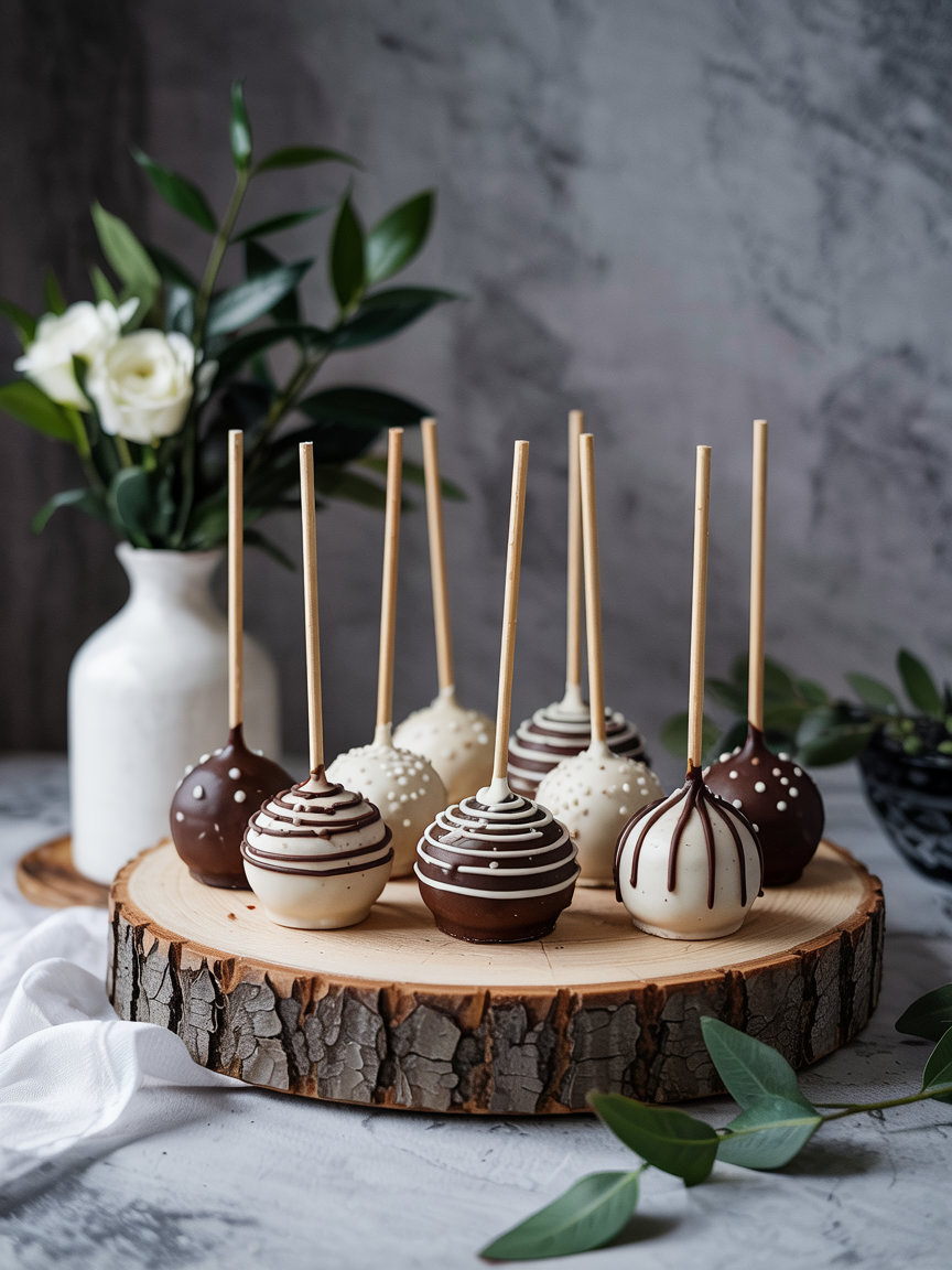 Dreamy Wedding Cake Pops - Mini Desserts for Every Wedding Style - Luxe ...