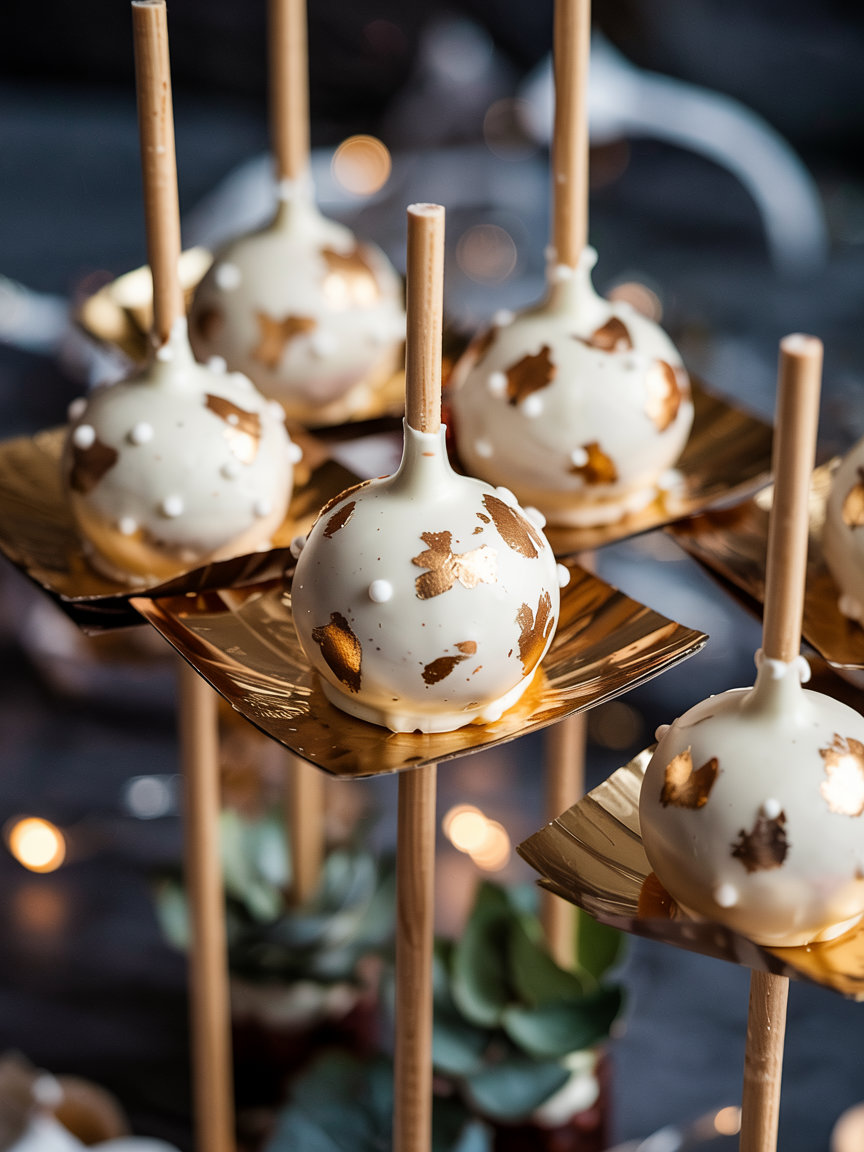 Dreamy Wedding Cake Pops - Mini Desserts for Every Wedding Style - Luxe ...