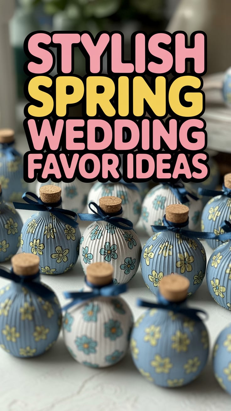 Breathtaking Spring Wedding Favor Ideas - Luxe Locks Studio