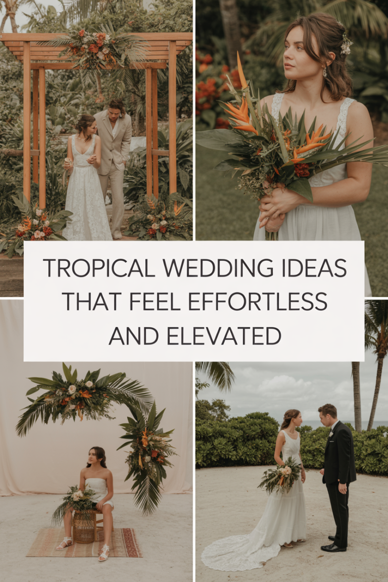 Tropical Wedding Ideas That Feel Effortless - Luxe Locks Studio